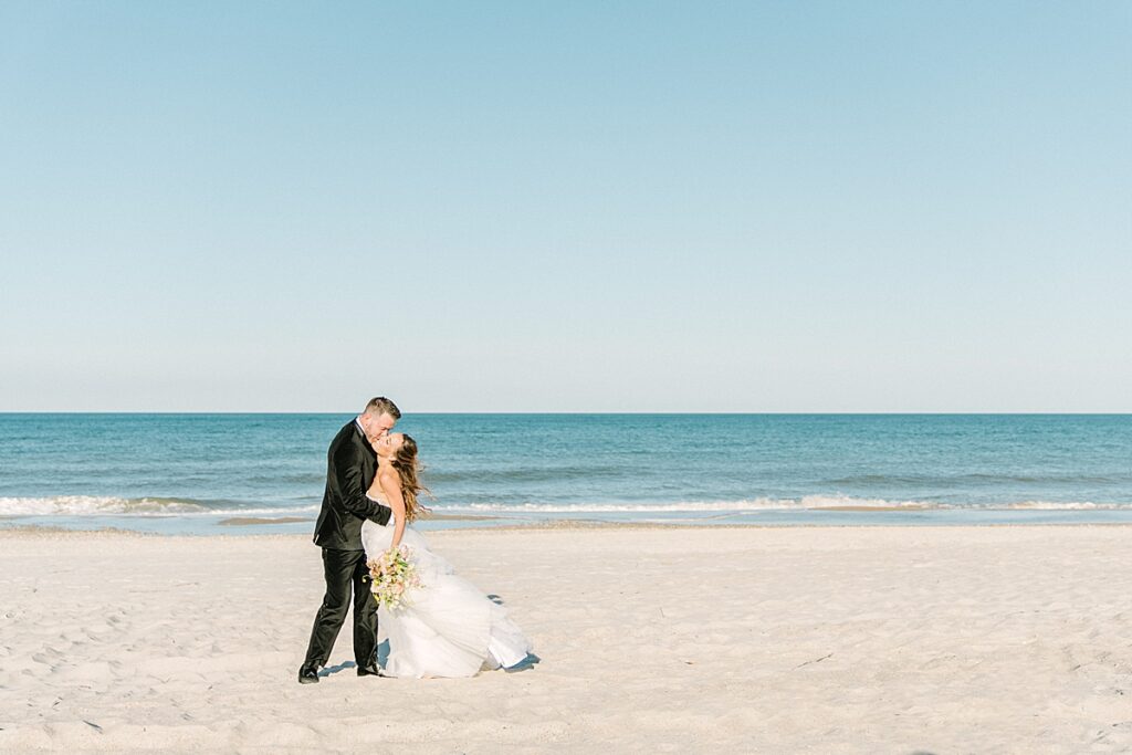 Modern Beach Destination Wedding on Film - Amelia Island Florida