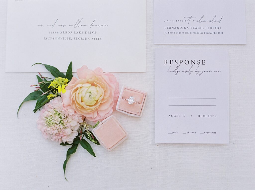 Modern Beach Destination Wedding on Film - Amelia Island Florida