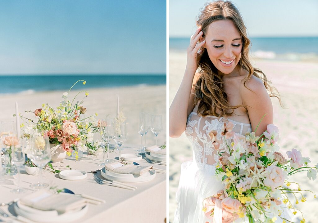 Modern Beach Destination Wedding on Film - Amelia Island Florida