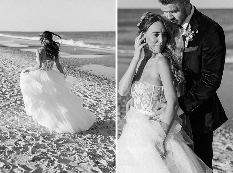 Modern Beach Destination Wedding on Film - Amelia Island Florida