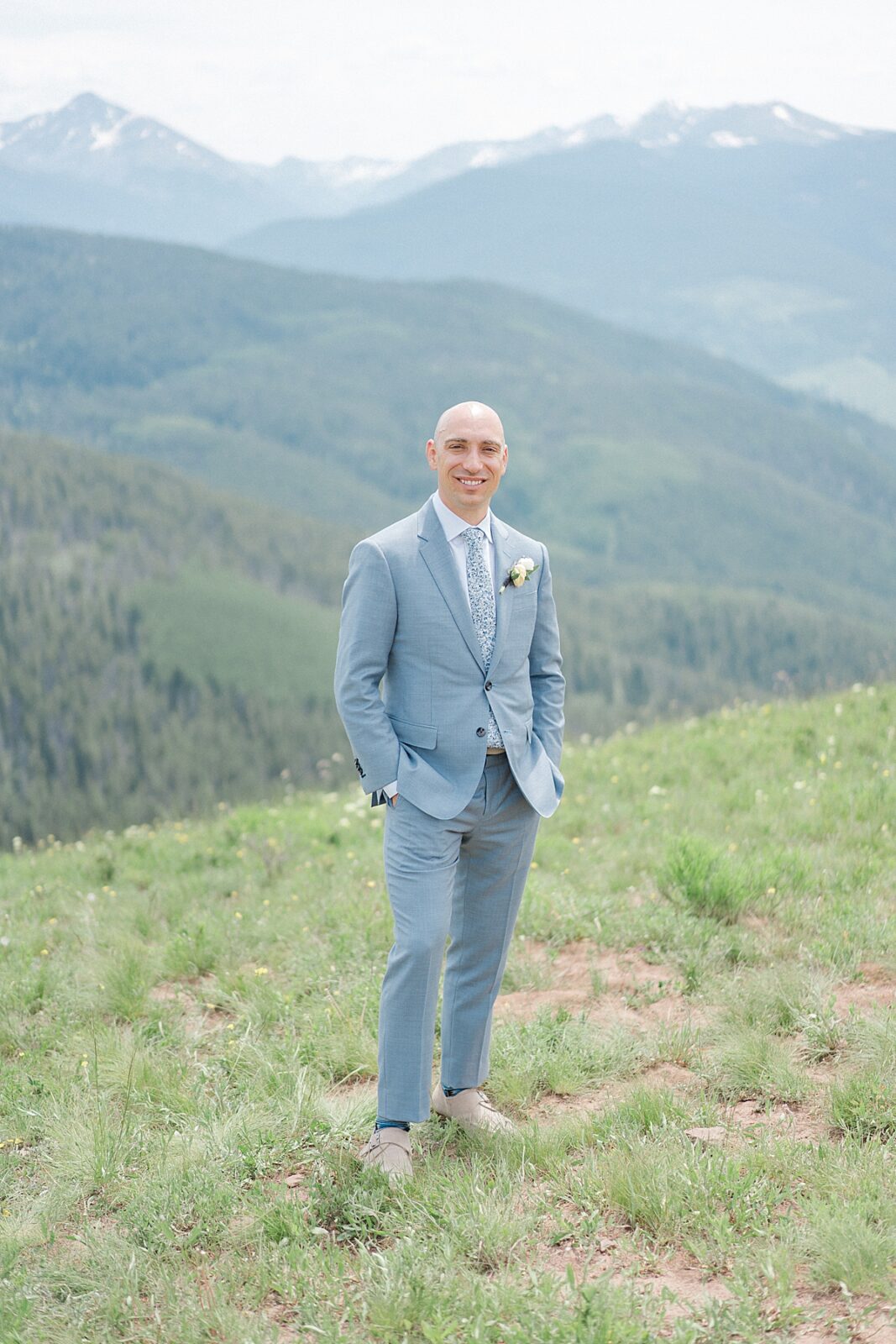 Vail Wedding Deck Summer Wedding | A Monet-Inspired Dream - Mary Ann ...