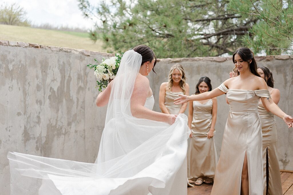 The Oaks At Plum Creek Wedding | Modern Black and White