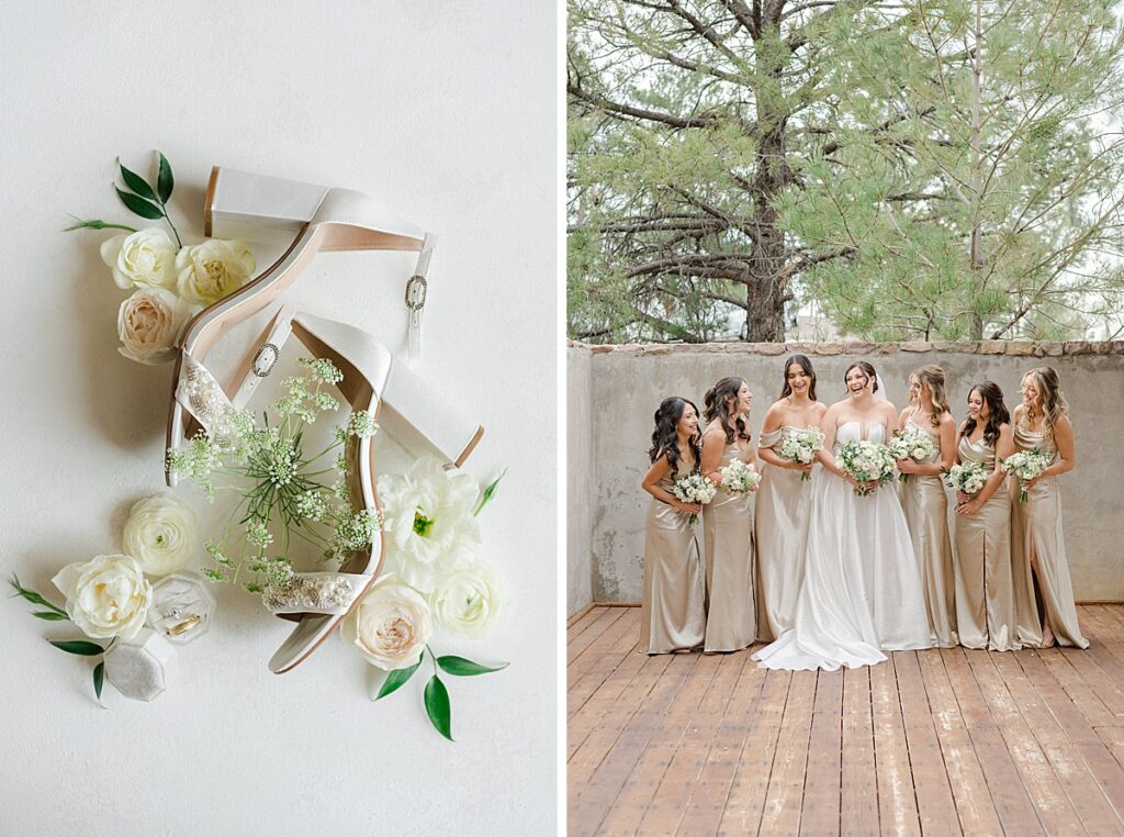 The Oaks At Plum Creek Wedding | Modern Black and White