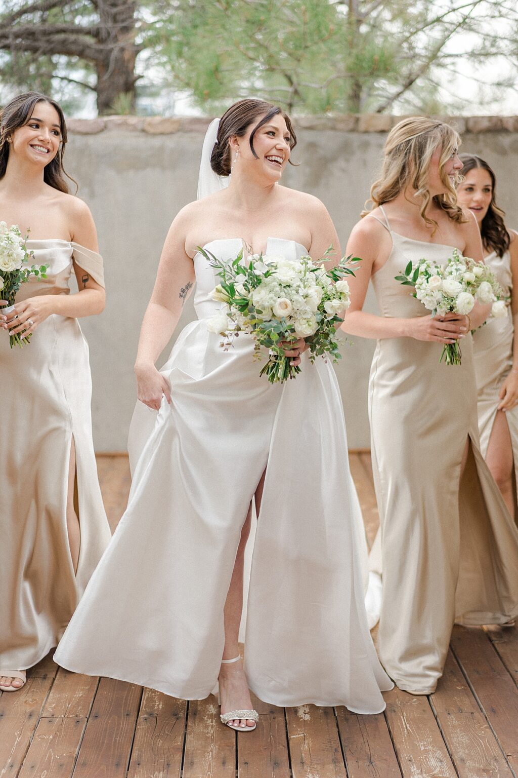 The Oaks At Plum Creek Wedding | Modern Black and White