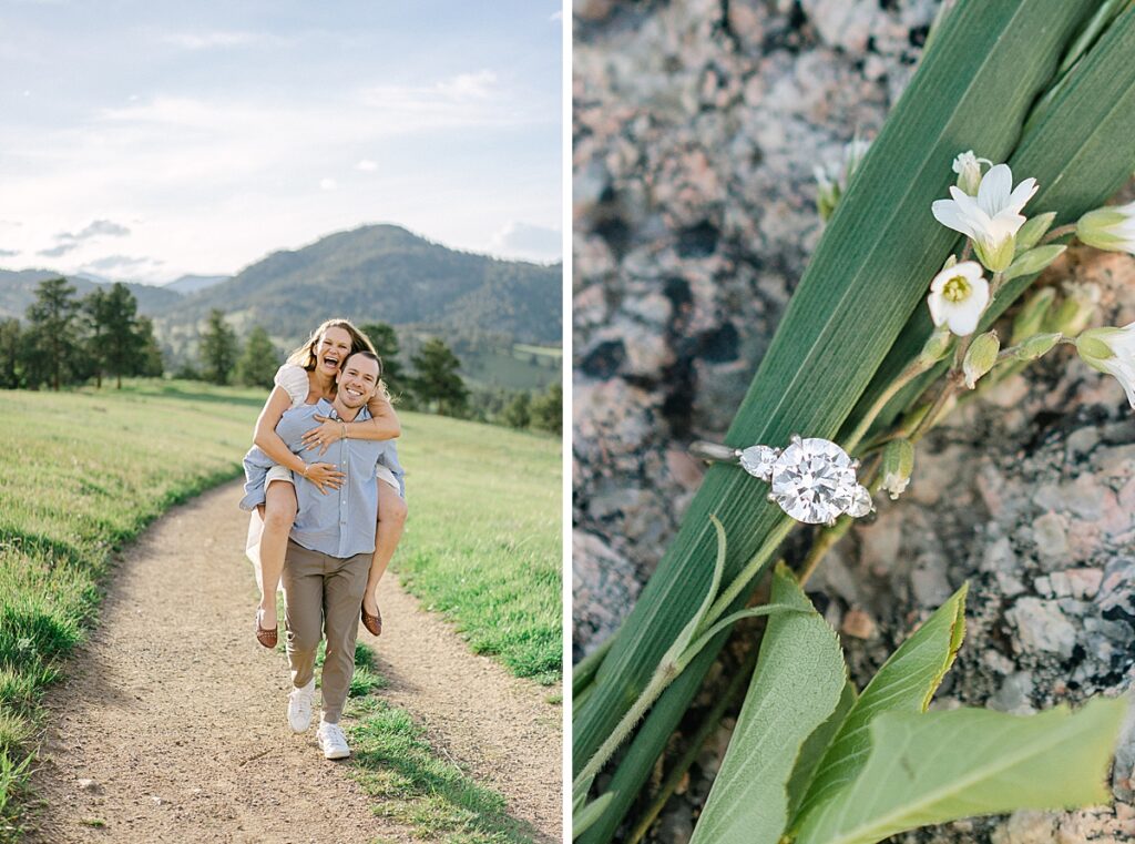 Golden Colorado Engagement Photos | White Ranch Park