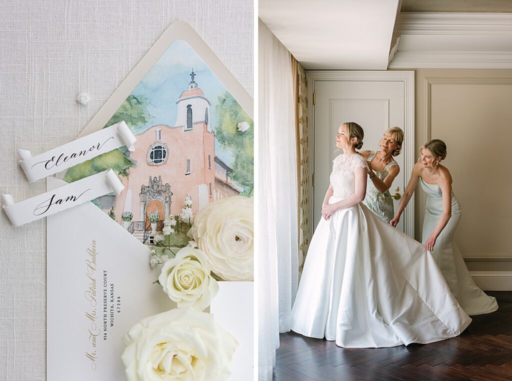 The Broadmoor Wedding at Pauline Chapel | Classic White Roses
