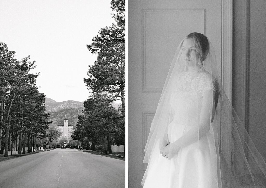 The Broadmoor Wedding at Pauline Chapel | Classic White Roses